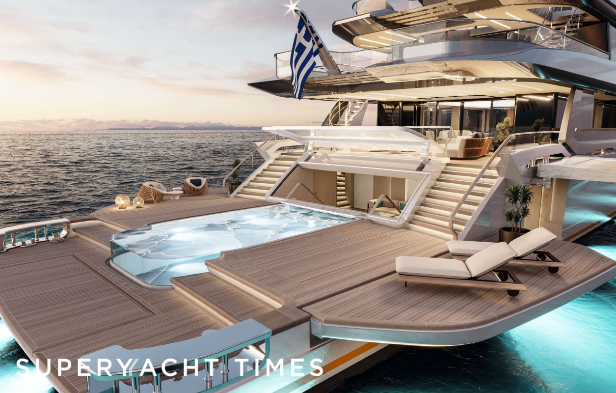 Golden Yachts reveals 65m superyacht concept Vesper at MYS