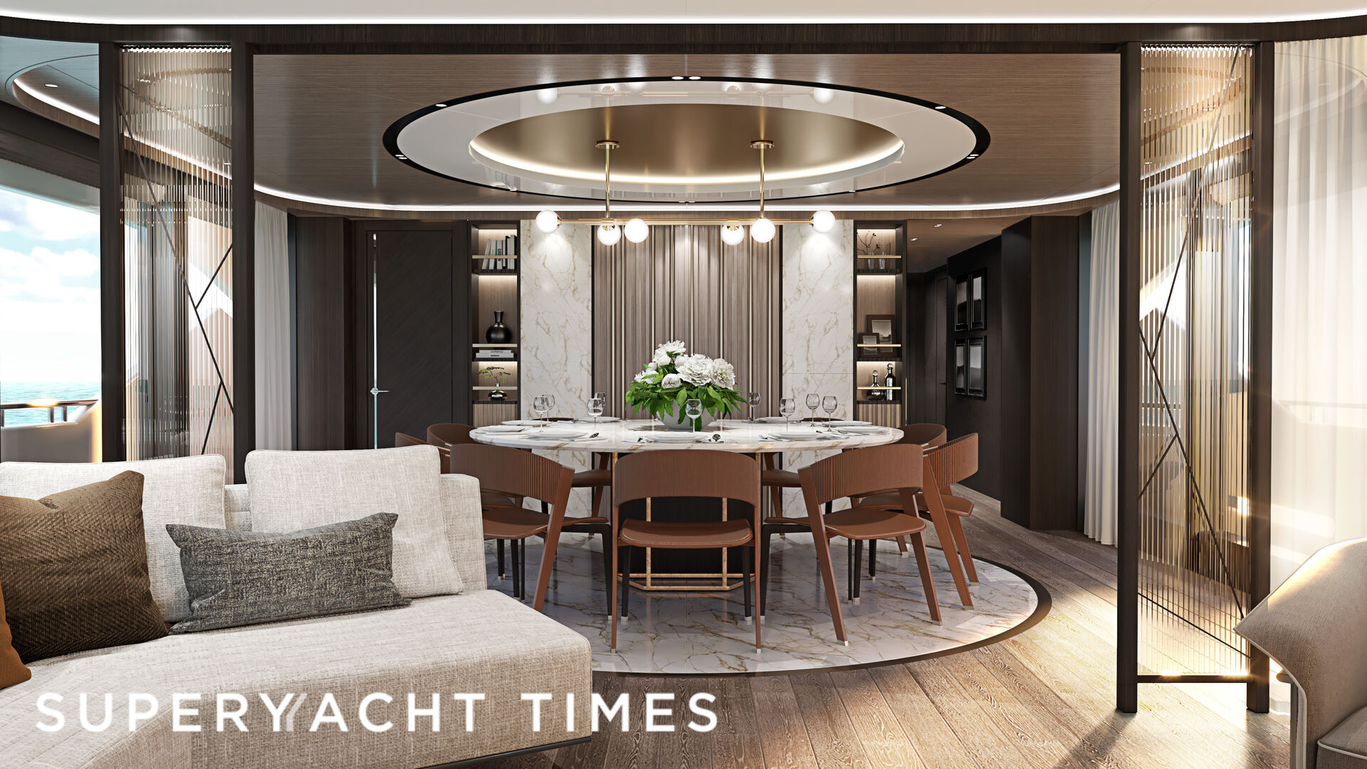 New images unveiled of 37m Sunseeker 120 Yacht model