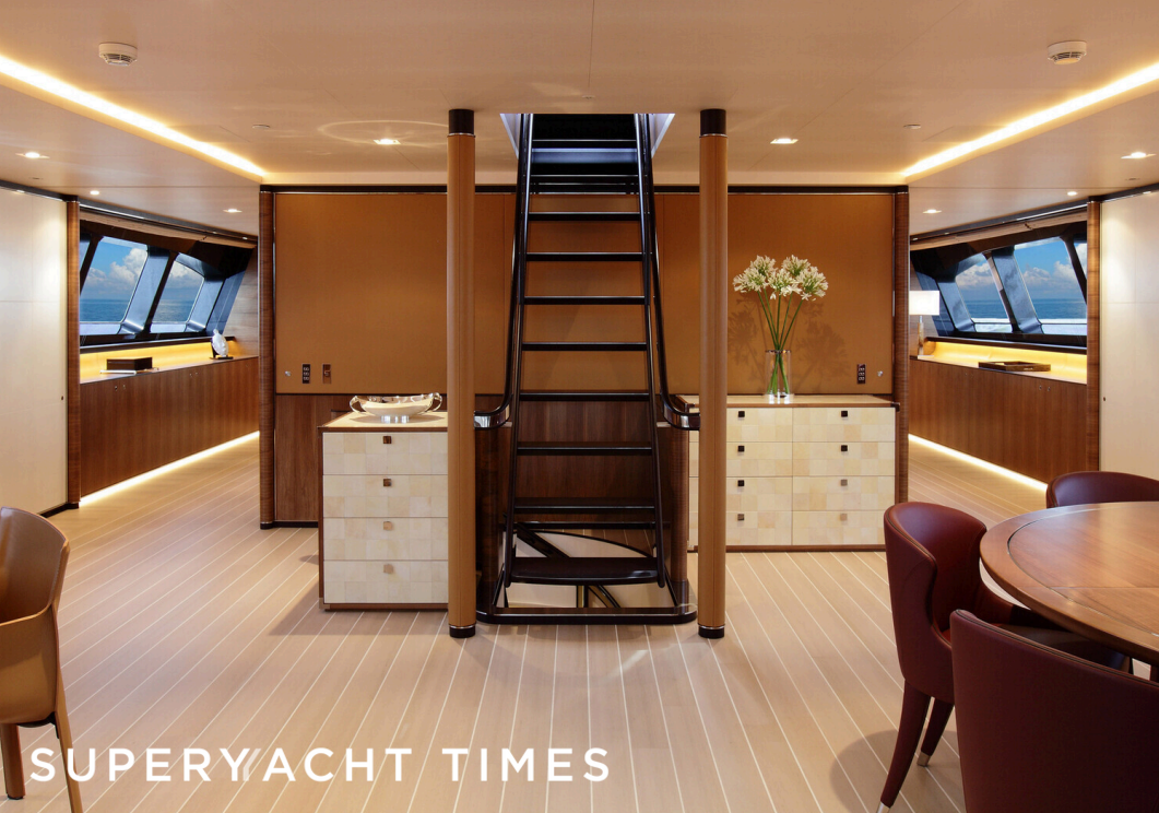 56m Perini Navi sailing yacht Fidelis for sale