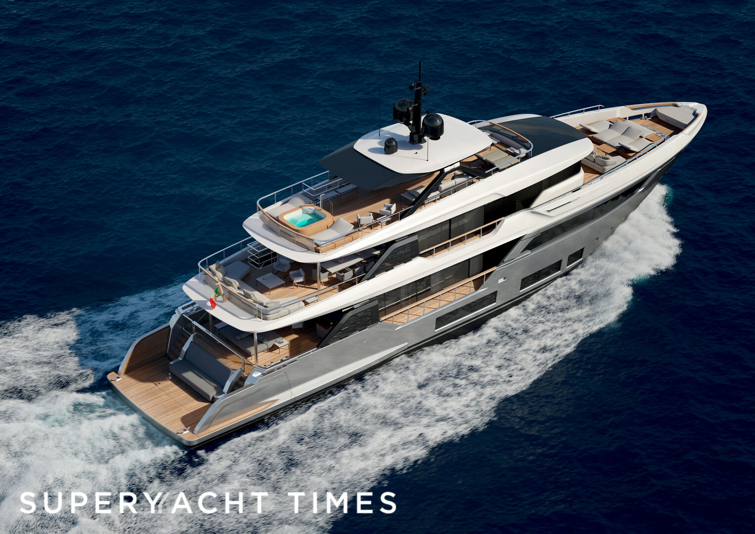 Custom Line unveils the new Navetta 38 motor yacht series