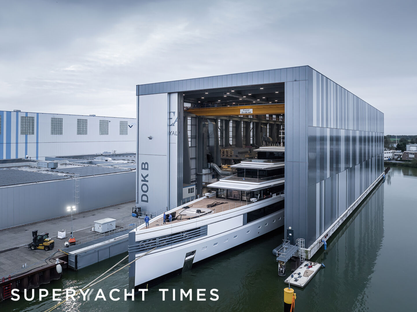 103m Feadship superyacht Project 1011 launched