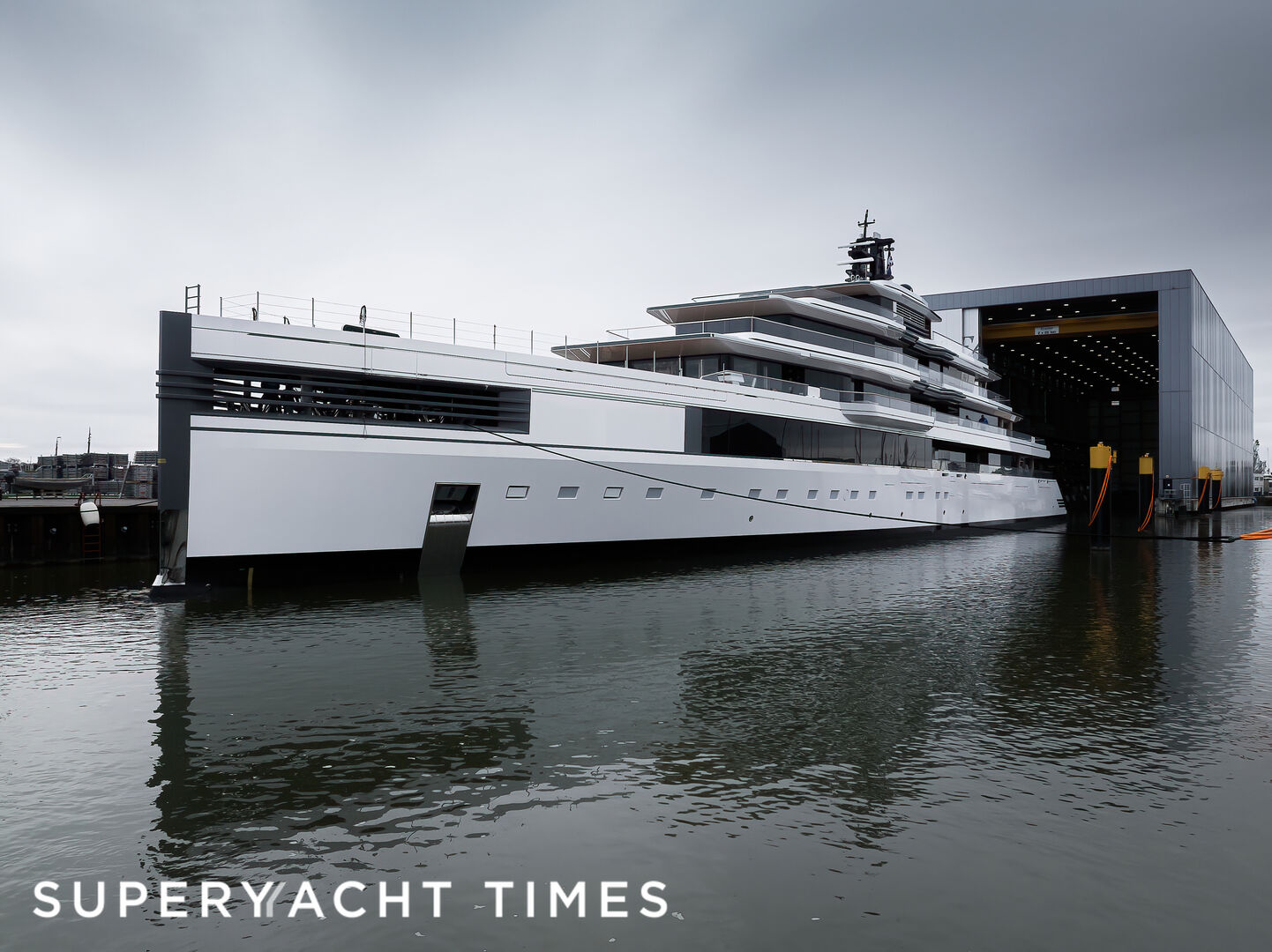 103m Feadship superyacht Project 1011 launched