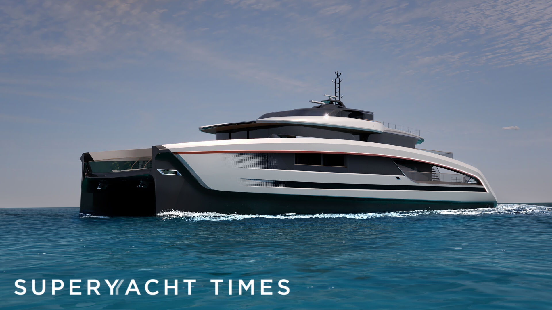 Hydro Tec unveils new 55m catamaran yacht concept inspired by the ...
