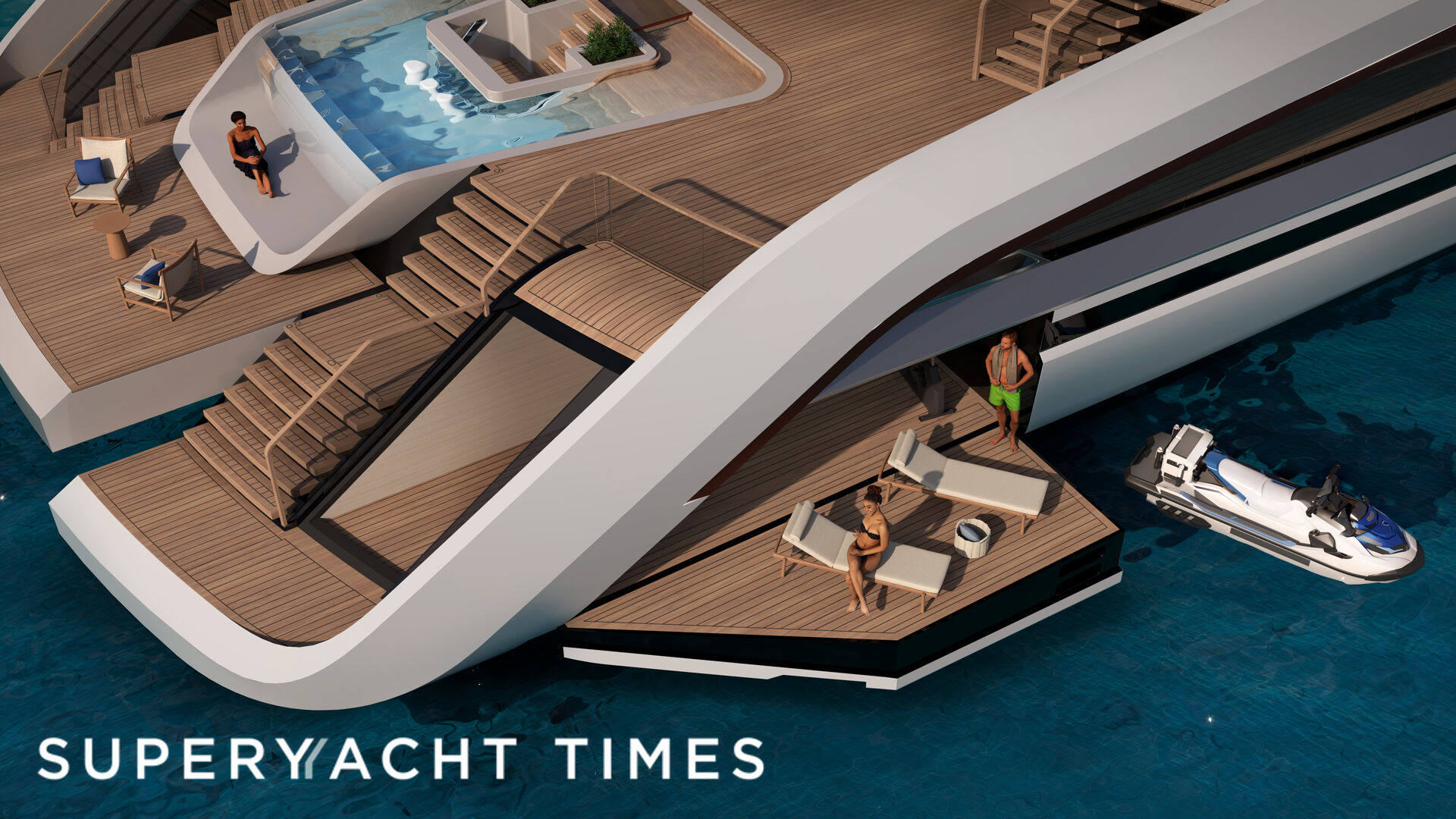 Hydro Tec unveils new 55m catamaran yacht concept inspired by the ...