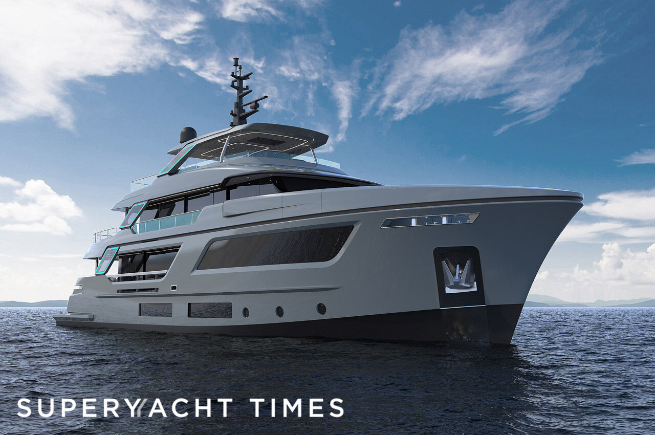 CdM launches 35m RJ 115 motor yacht Pazienza