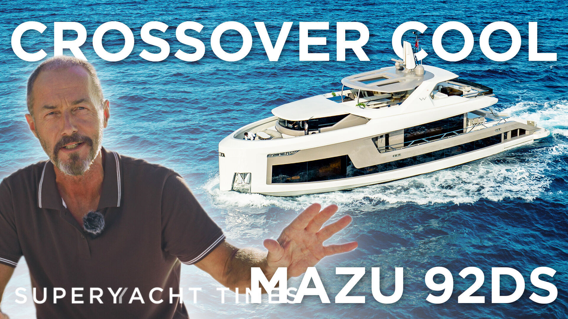 Video: Onboard the first Mazu 92DS motor yacht Waterlily
