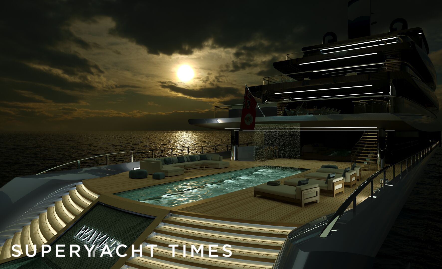 Daroca Design and Bolidt unveil 93m superyacht concept Waves