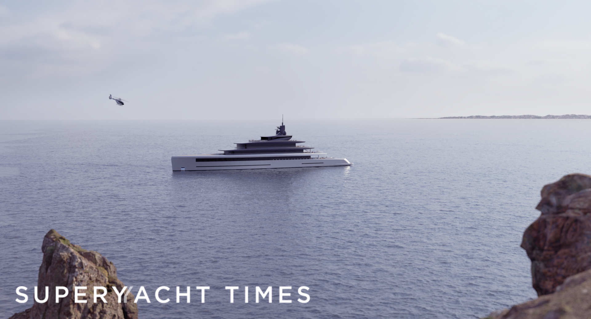 Daroca Design and Bolidt unveil 93m superyacht concept Waves