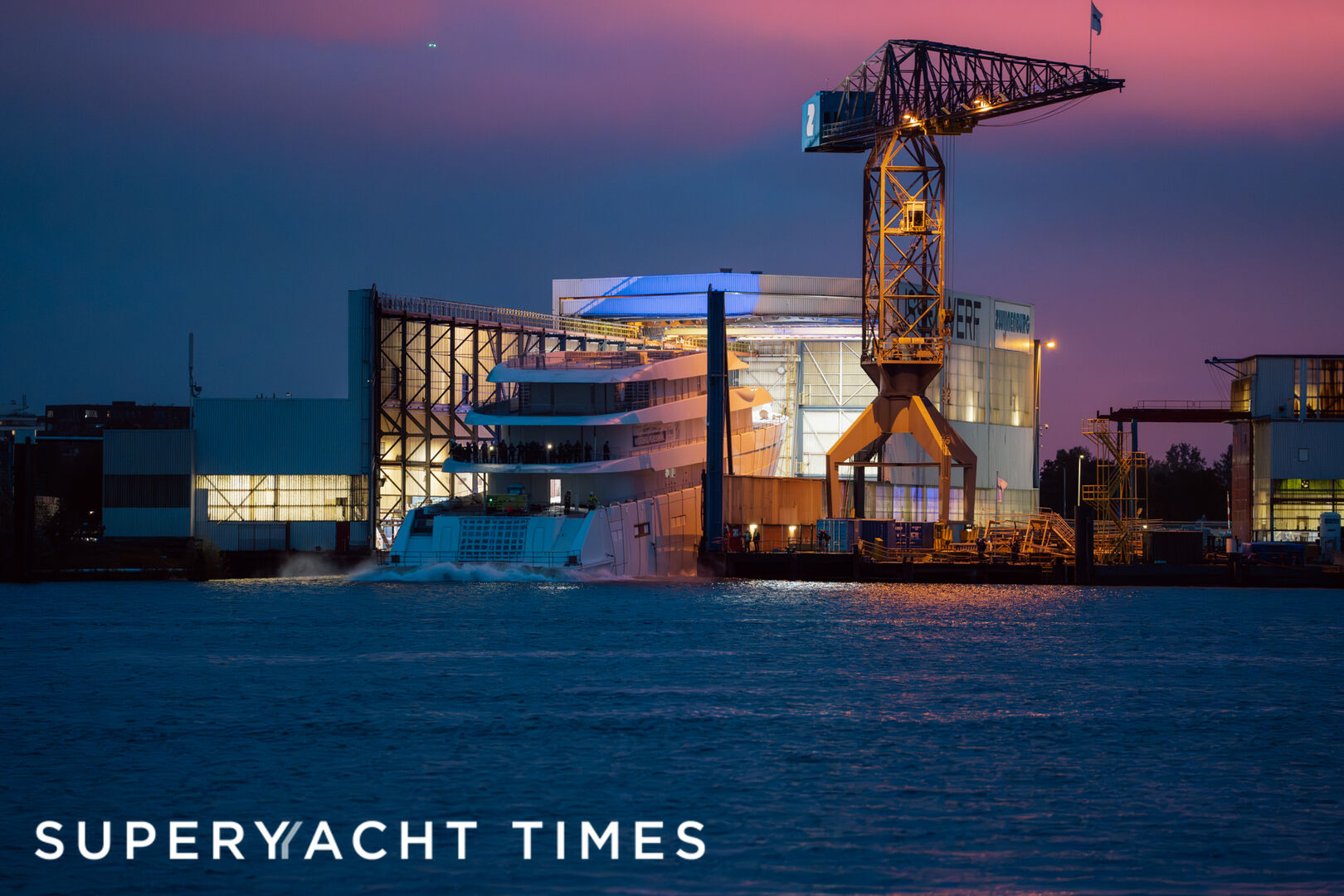 Exclusive: Hull and superstructure of 101m Feadship Project 1013 ...