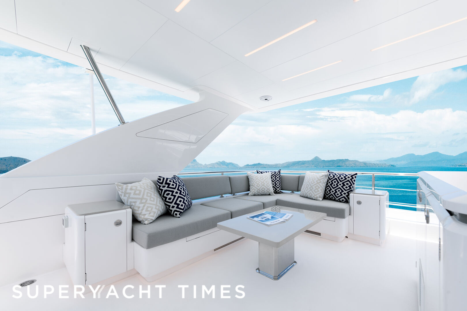 Horizon Yachts launches ninth 31m Tri-Deck FD100 yacht