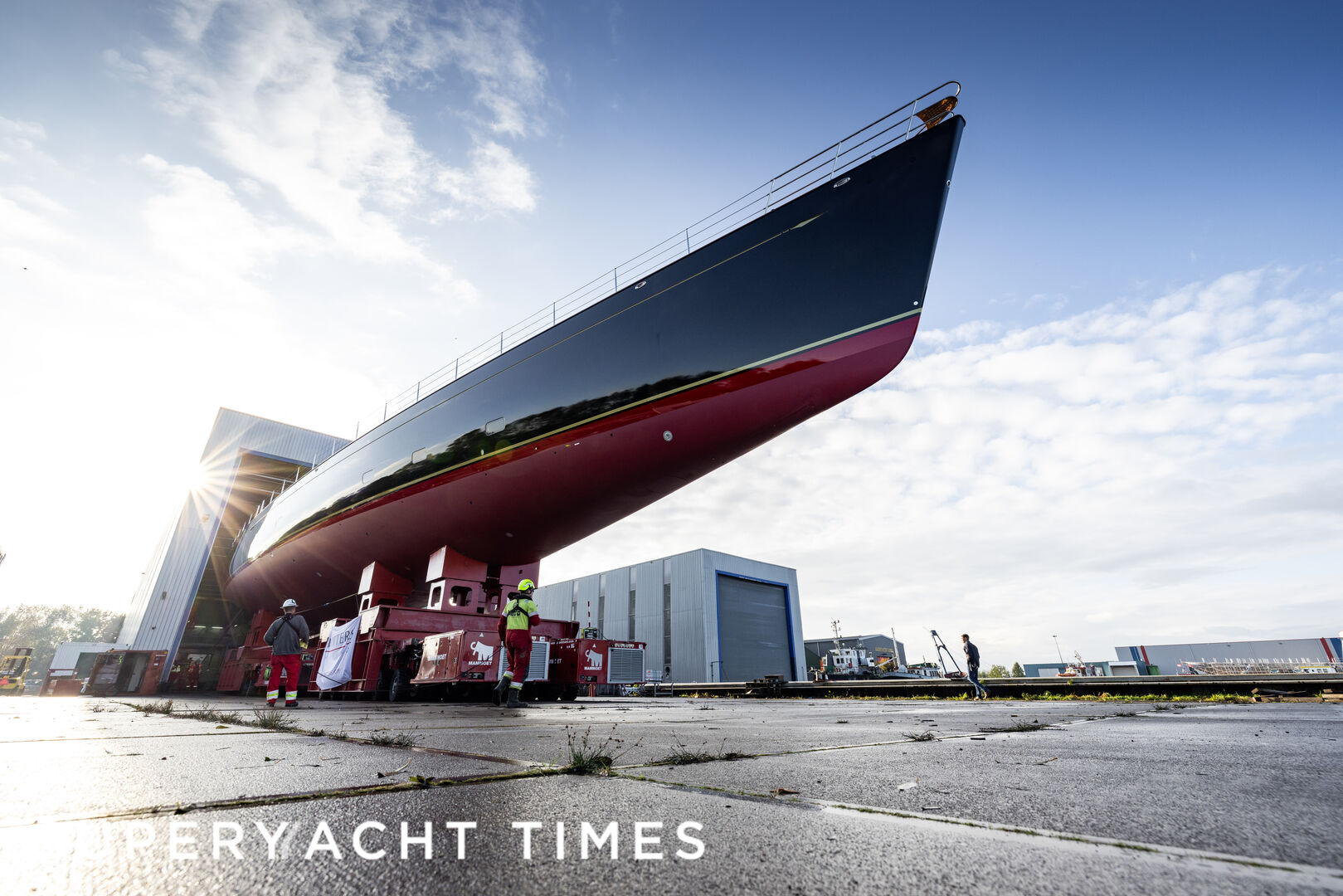 59m Vitters Project 3090 sailing yacht Maximus launched