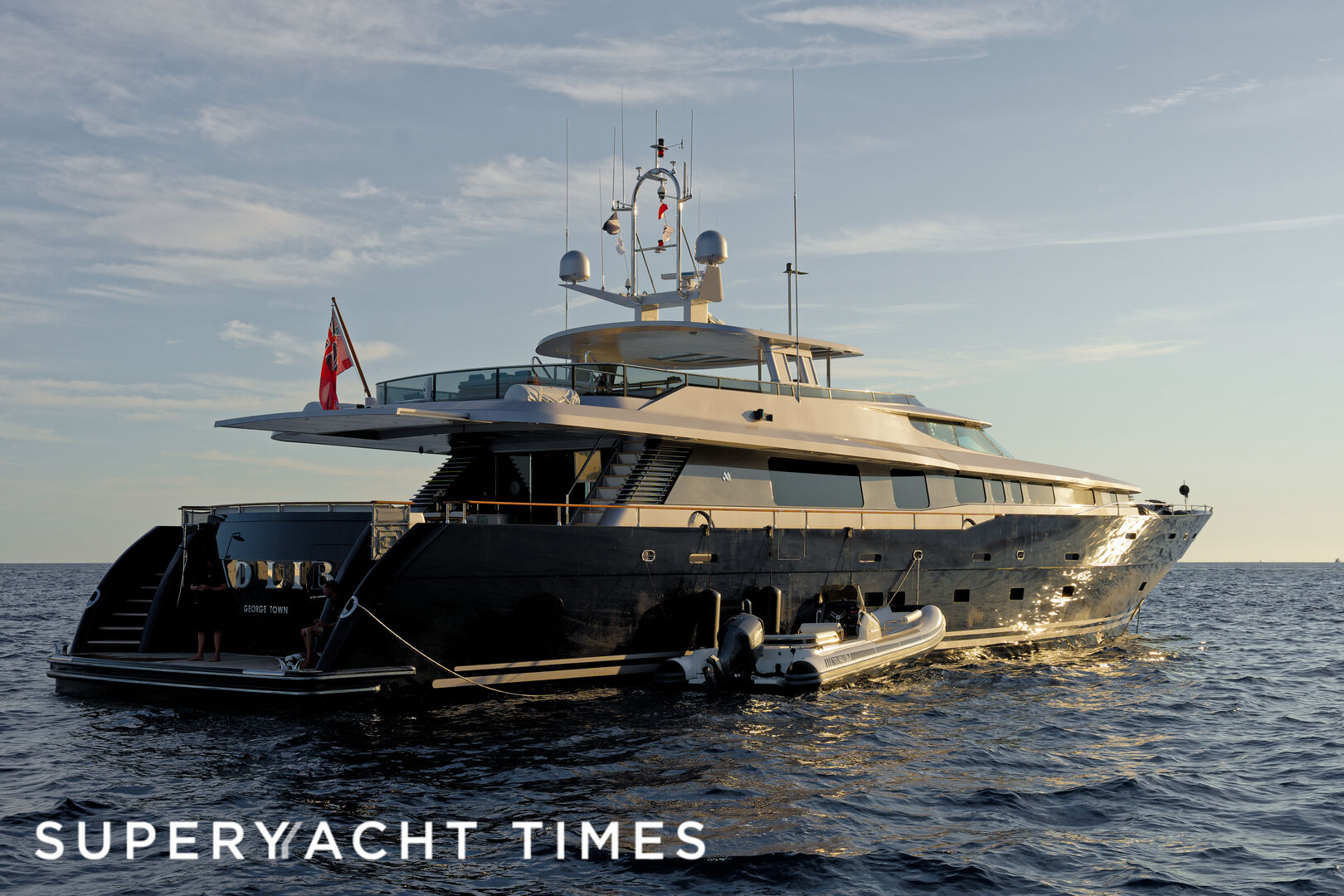 40m Alloy superyacht Ad Lib sold