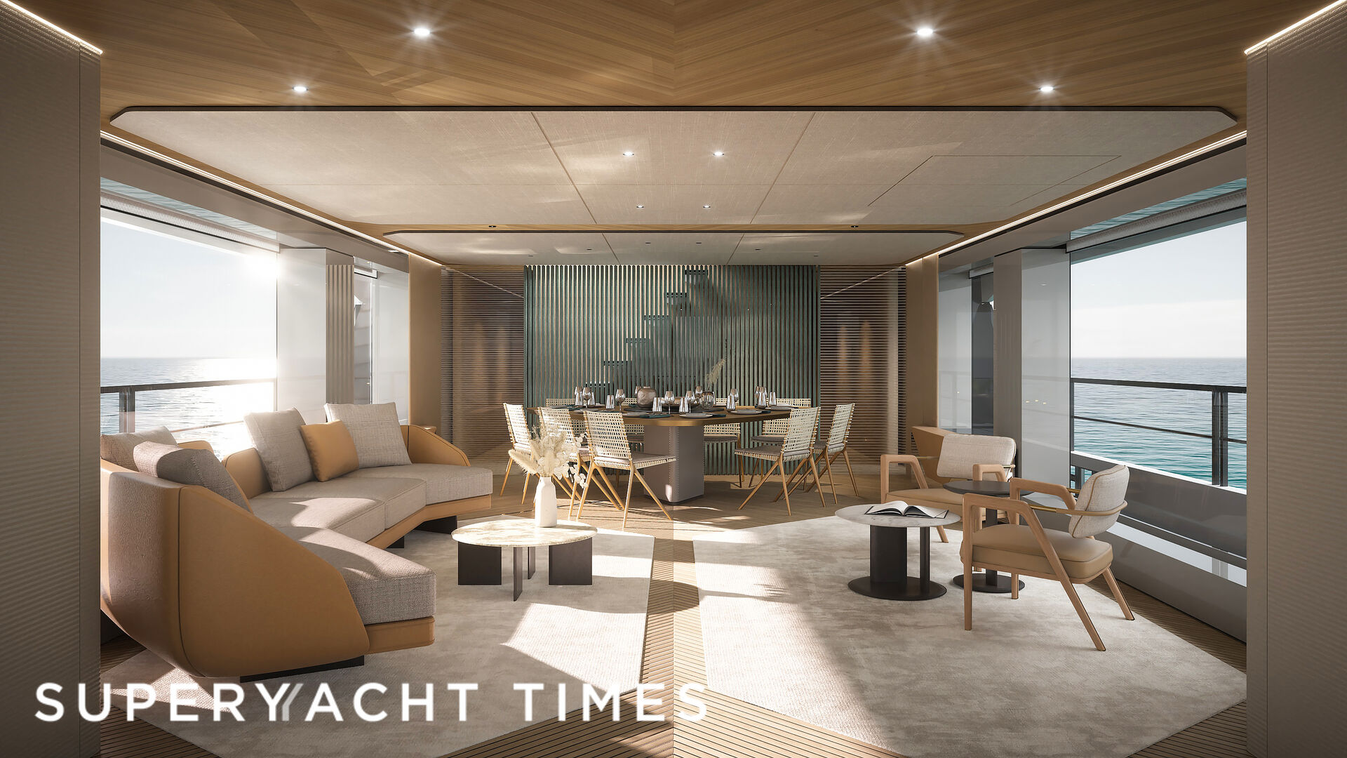 Azimut unveils new images of Azimut Seadeck 9 and Grande 30M yachts