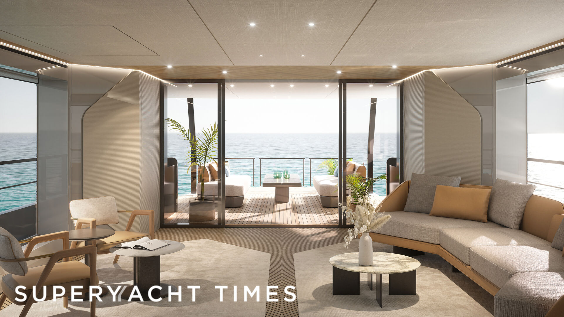 Azimut unveils new images of Azimut Seadeck 9 and Grande 30M yachts