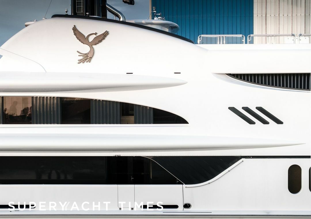 70m Feadship superyacht Firebird completes extensive refit