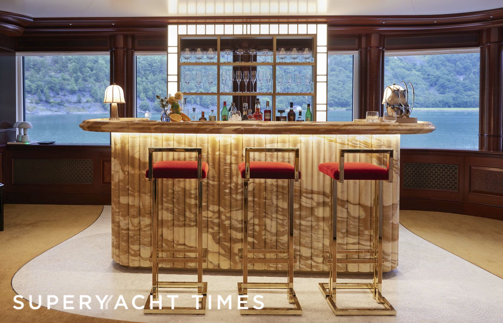 First look at the interiors of 70m Feadship superyacht Firebird ...