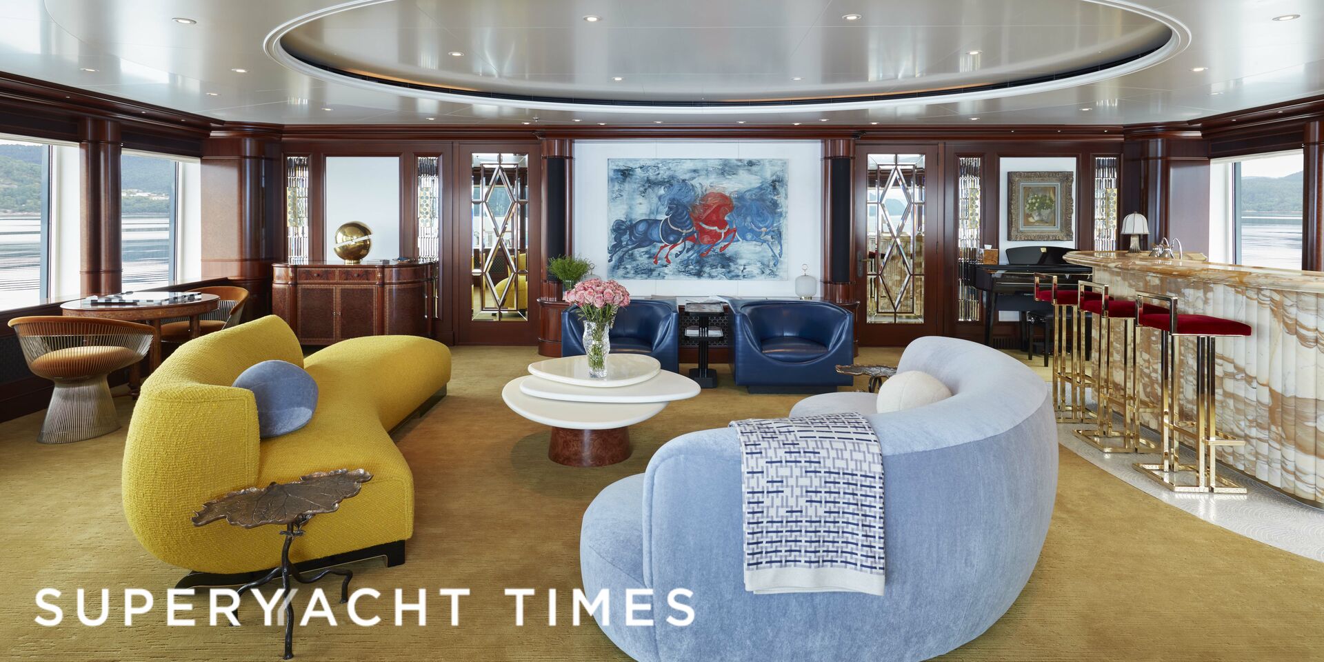 First look at the interiors of 70m Feadship superyacht Firebird ...