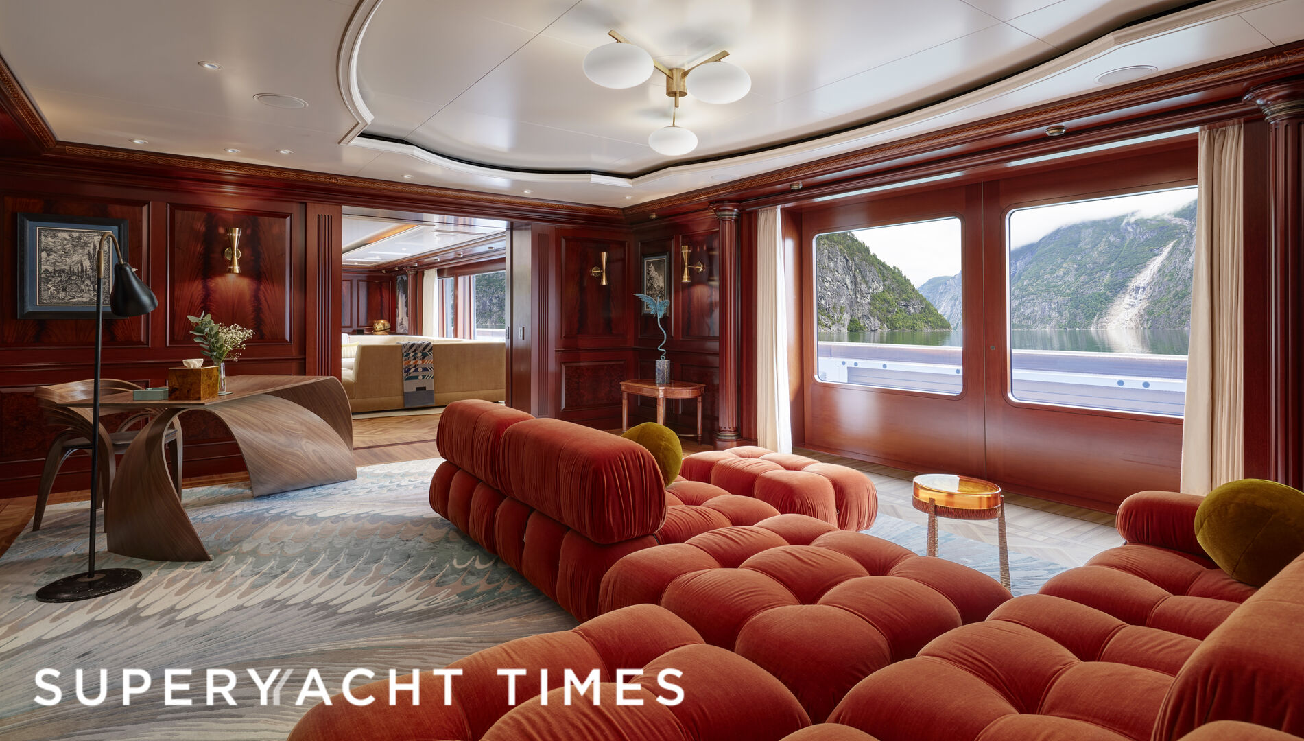 First look at the interiors of 70m Feadship superyacht Firebird ...