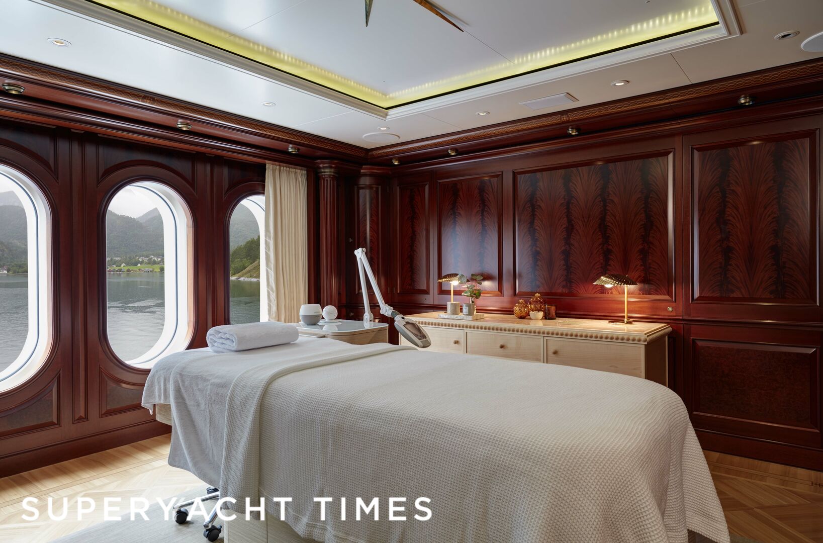First look at the interiors of 70m Feadship superyacht Firebird ...