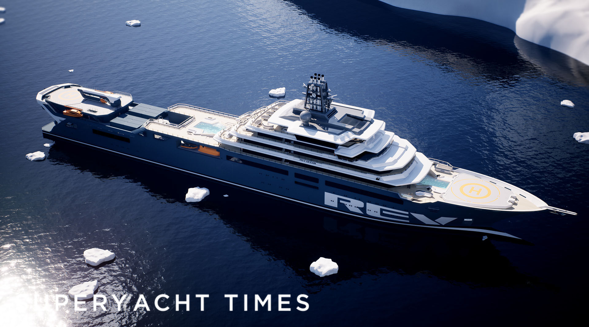 REV Ocean: Work restarts on world's largest superyacht after 2 year delay