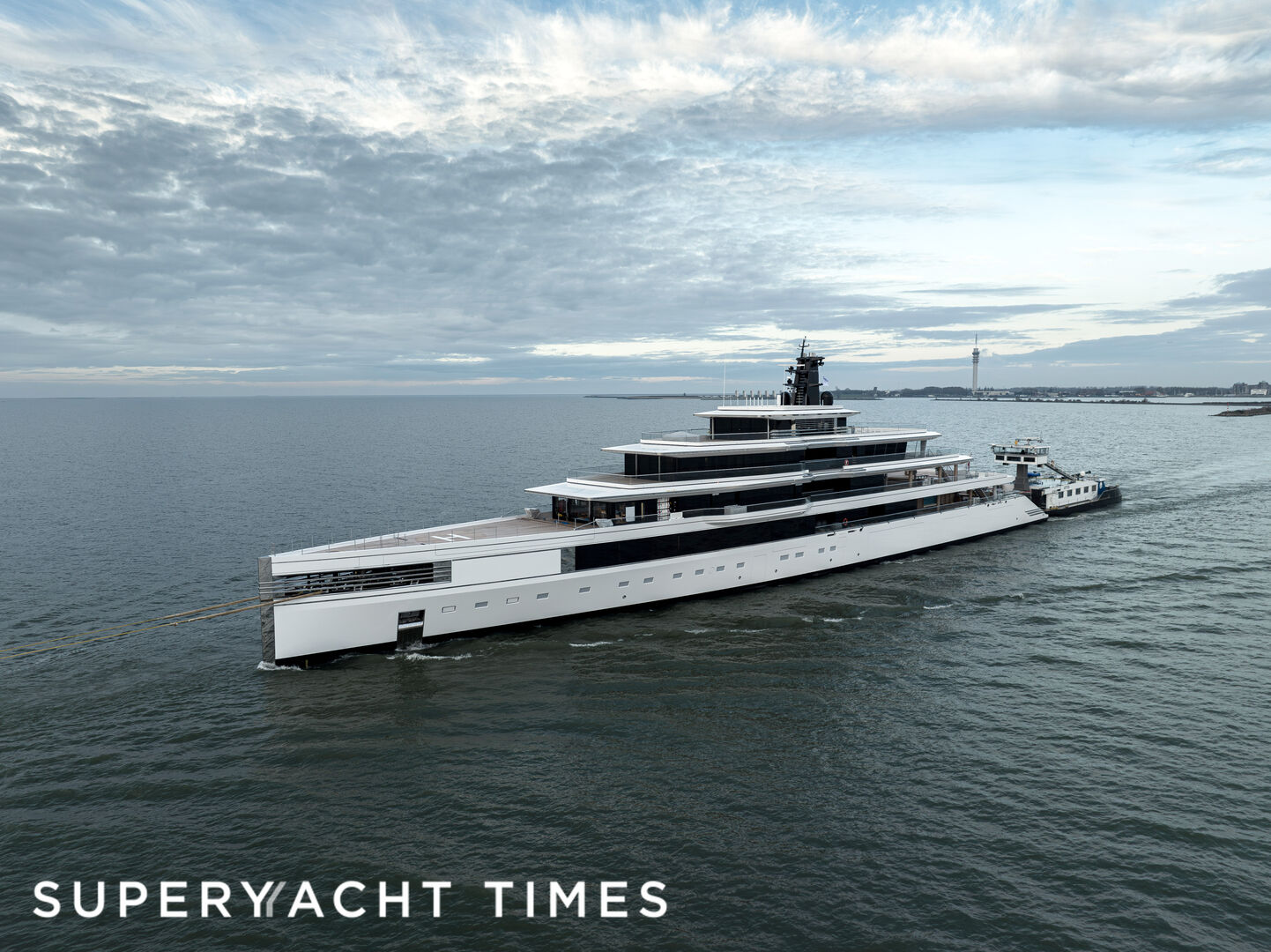 In pictures: 103m Feadship superyacht Project 1011 moves from Makkum to ...