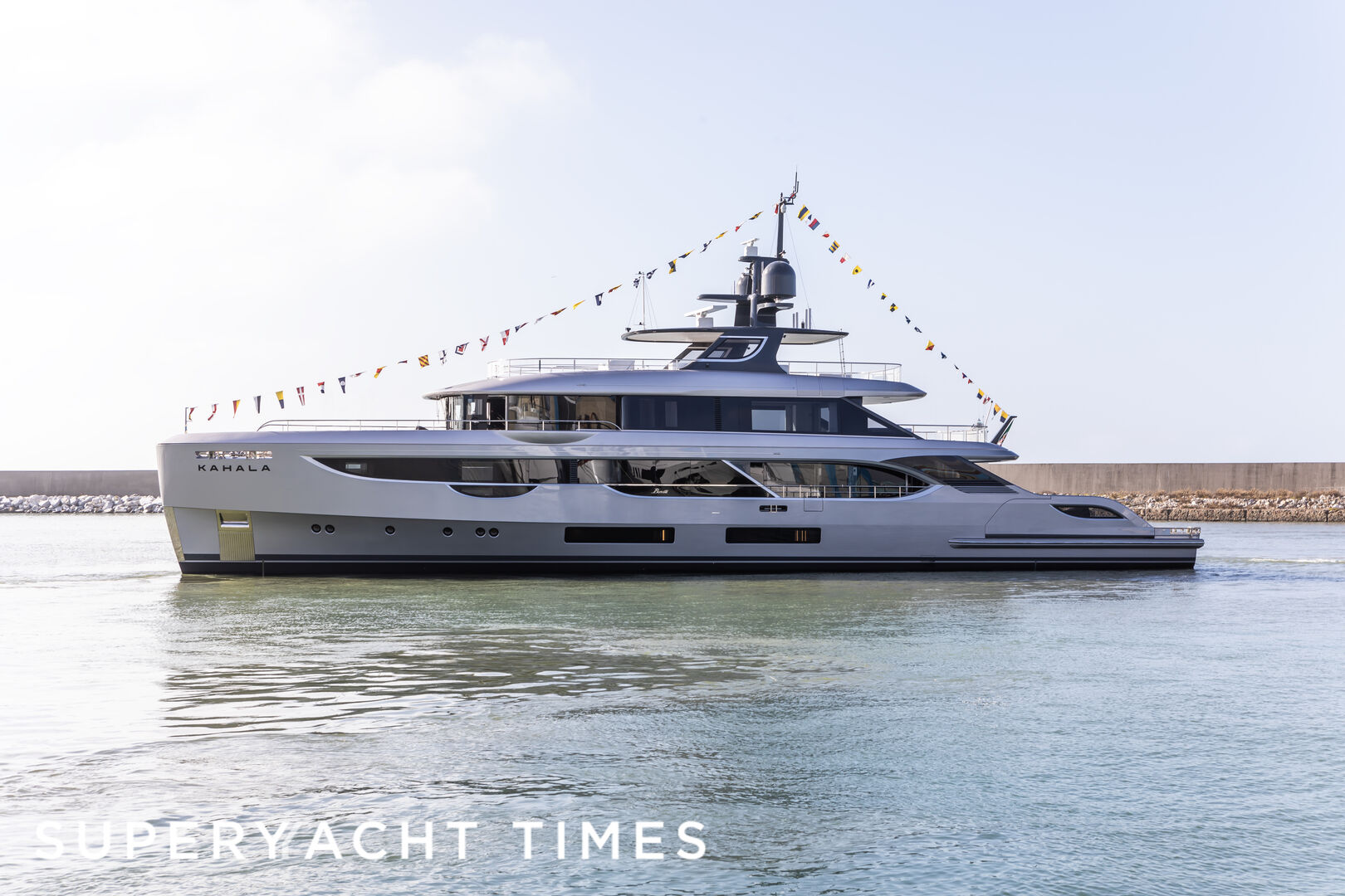 Benetti Oasis 40M superyacht Kahala launched in Italy