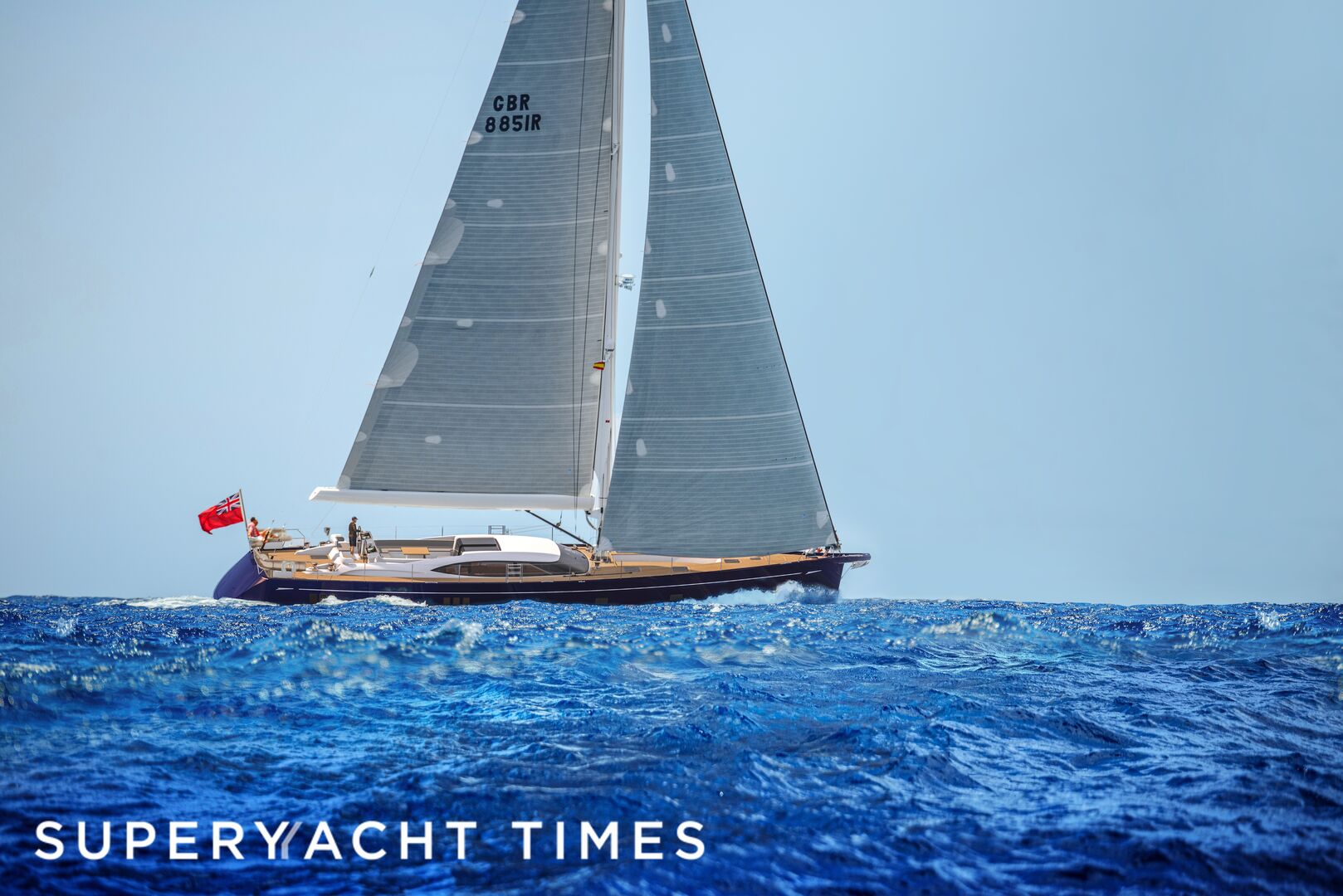 Renowned F1 engineer Adrian Newey builds 27m Oyster 885 sailing yacht