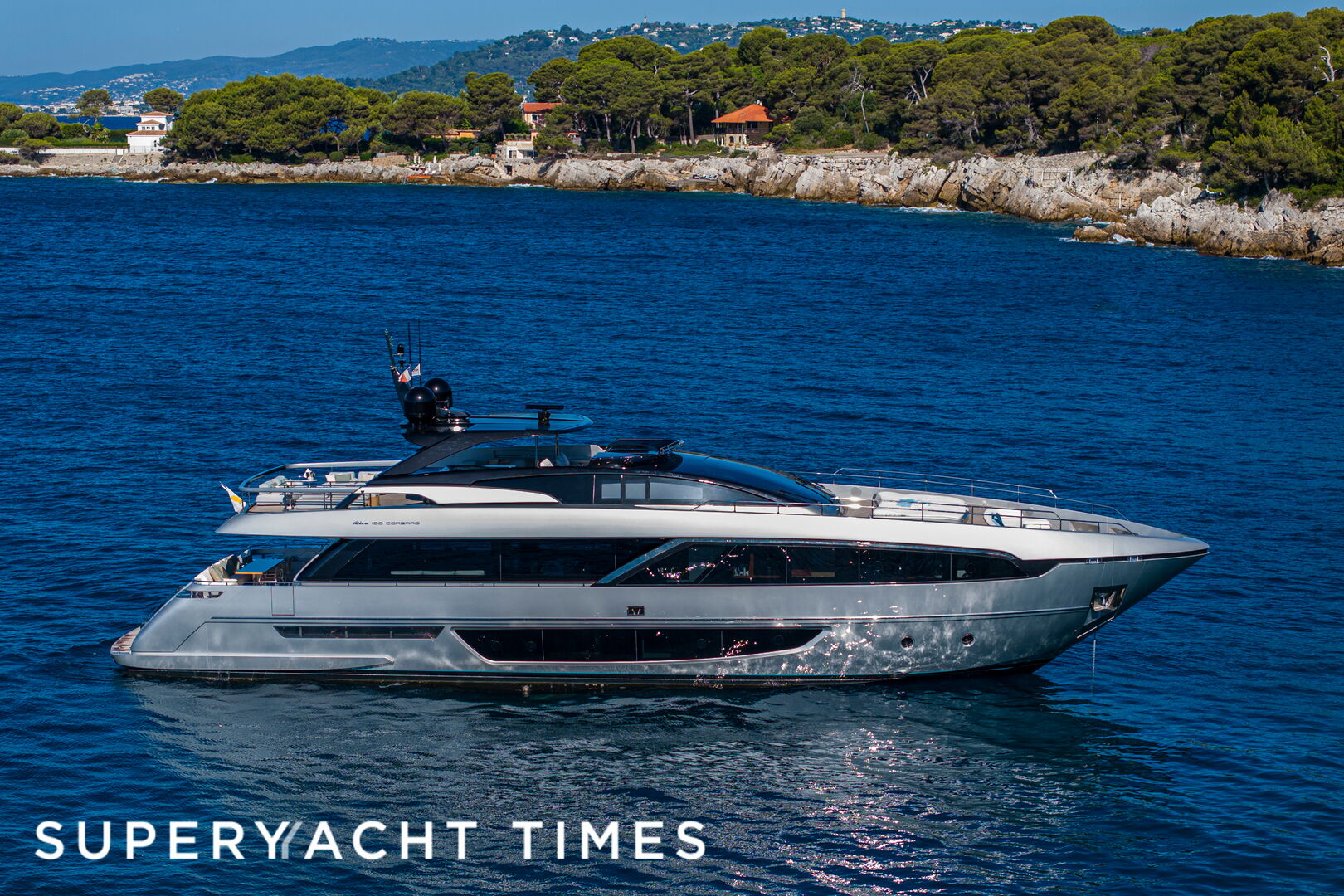 Onboard the 30m Riva motor yacht No Stress