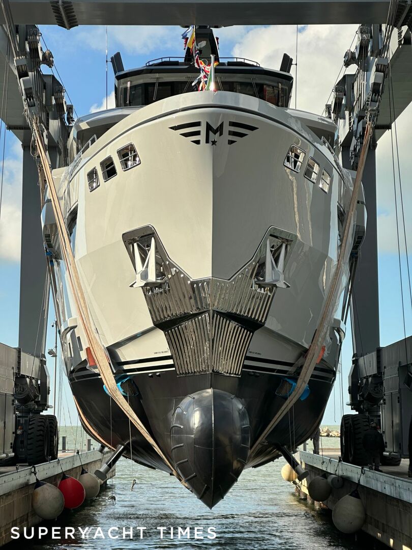 First 44m CdM Flexplorer 146 motor yacht Maverick launched