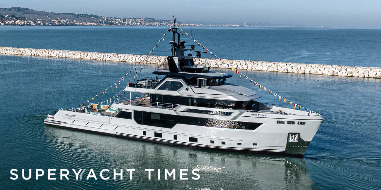 First 44m CdM Flexplorer 146 superyacht Maverick delivered