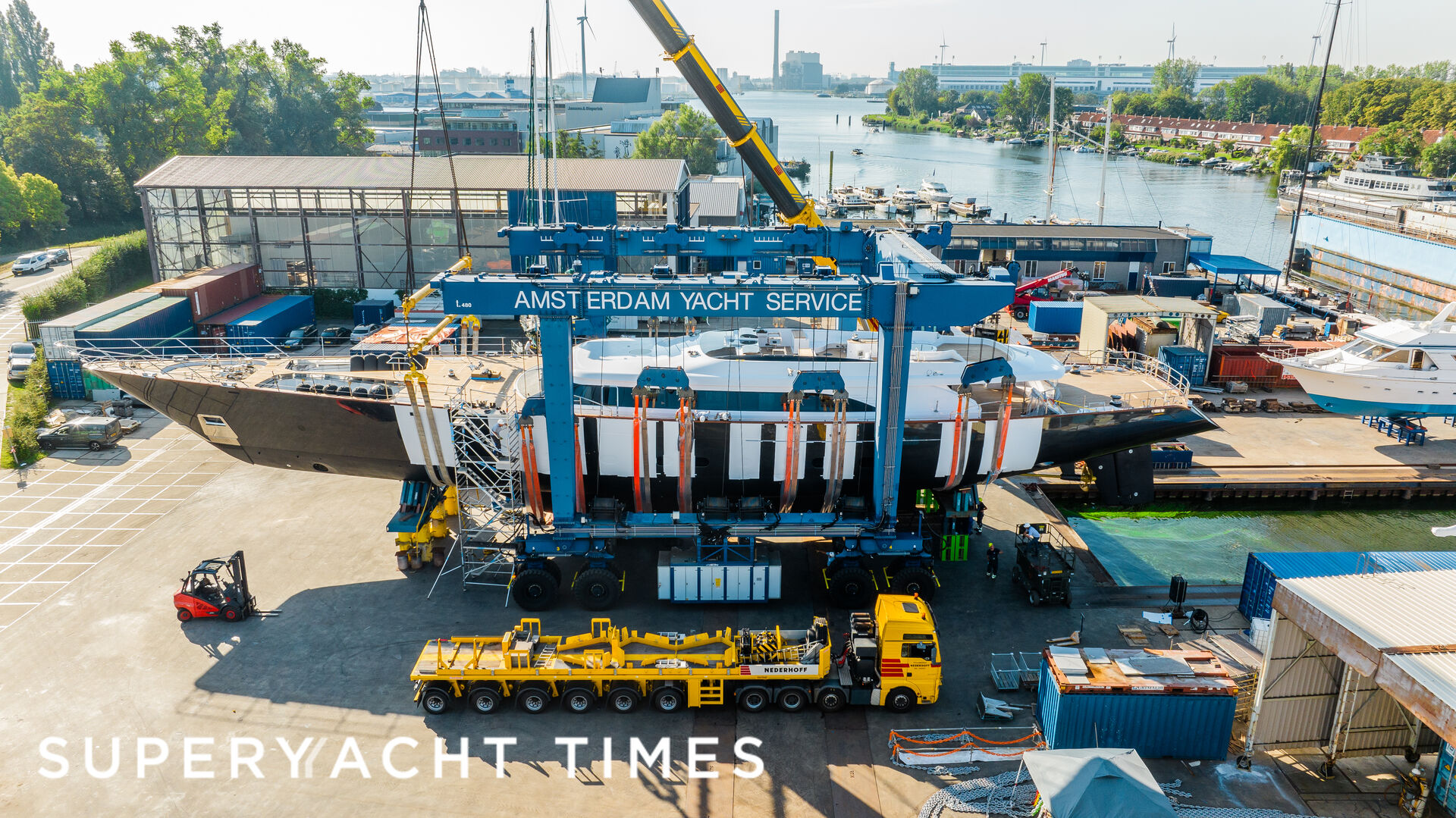 A closer look at refit and expansion at Amsterdam Yacht Service