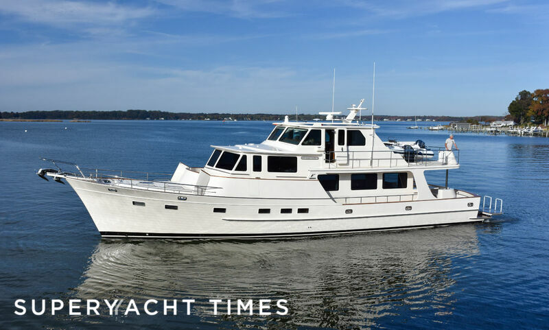 26m Fleming 85 motor yacht delivered