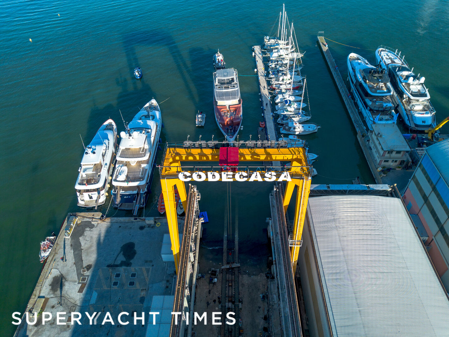 Construction update: Codecasa 43 superyacht C124 moves to outfitting