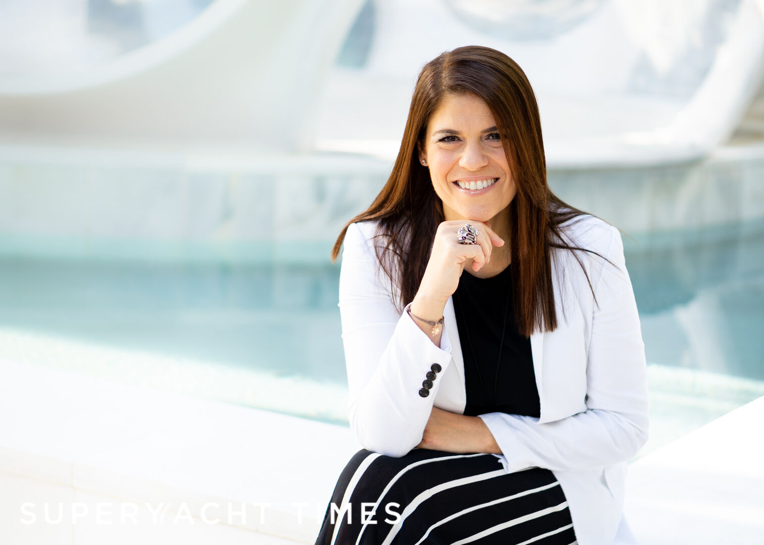 Exploring Giuseppina Arena's interior artistry on the 63m Tankoa Yachts ...