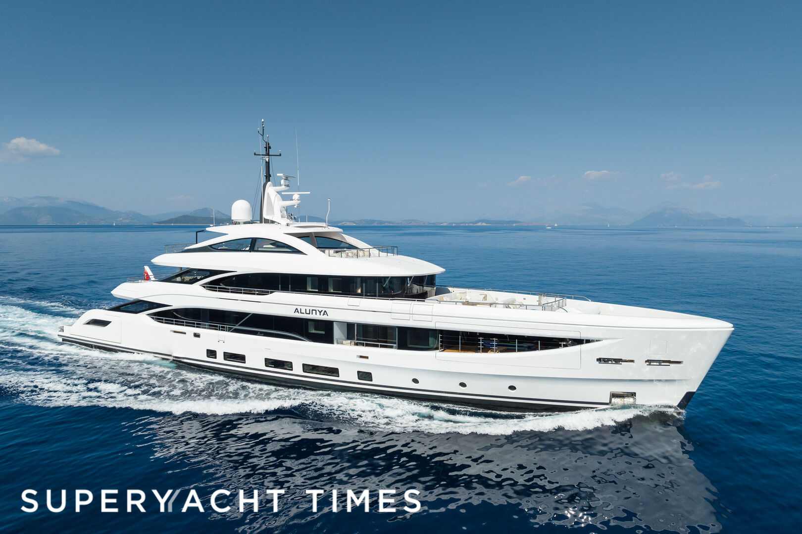 A closer look onboard the interiors of the 50m Benetti superyacht Alunya