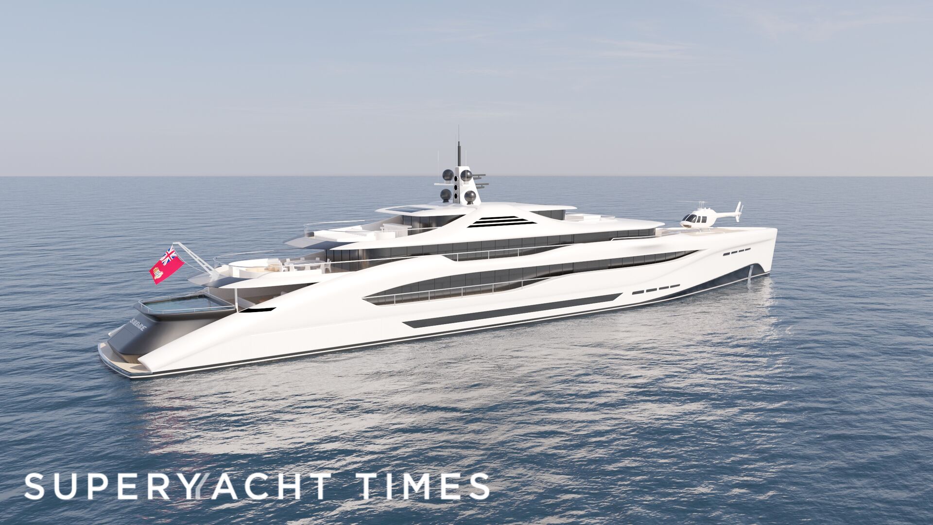 Kurt Strand Design and Acoya Design House unveil 77m superyacht concept Silence