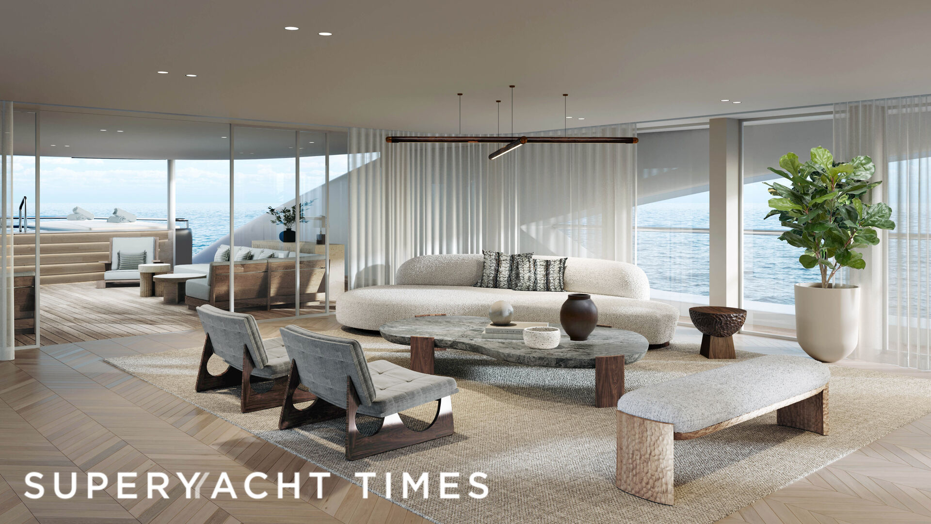 Kurt Strand Design and Acoya Design House unveil 77m superyacht concept ...