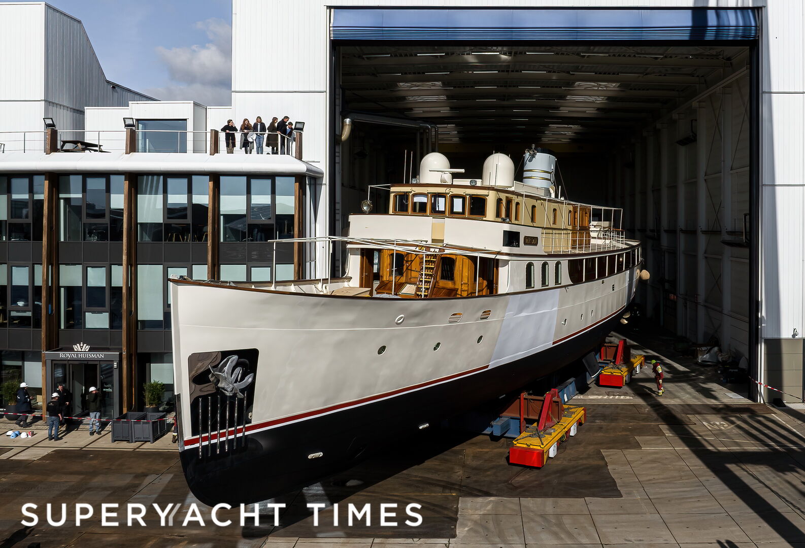 37m classic yacht Fair Lady completes extensive refit at Royal Huisman ...