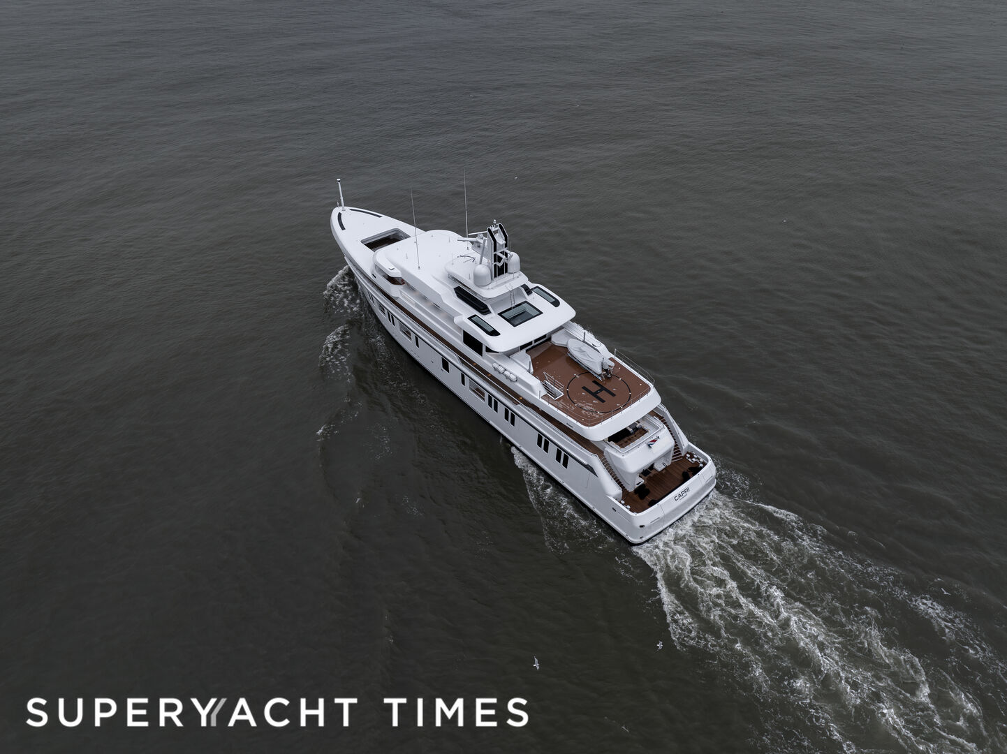 65m Feadship superyacht Project 711 on sea trials