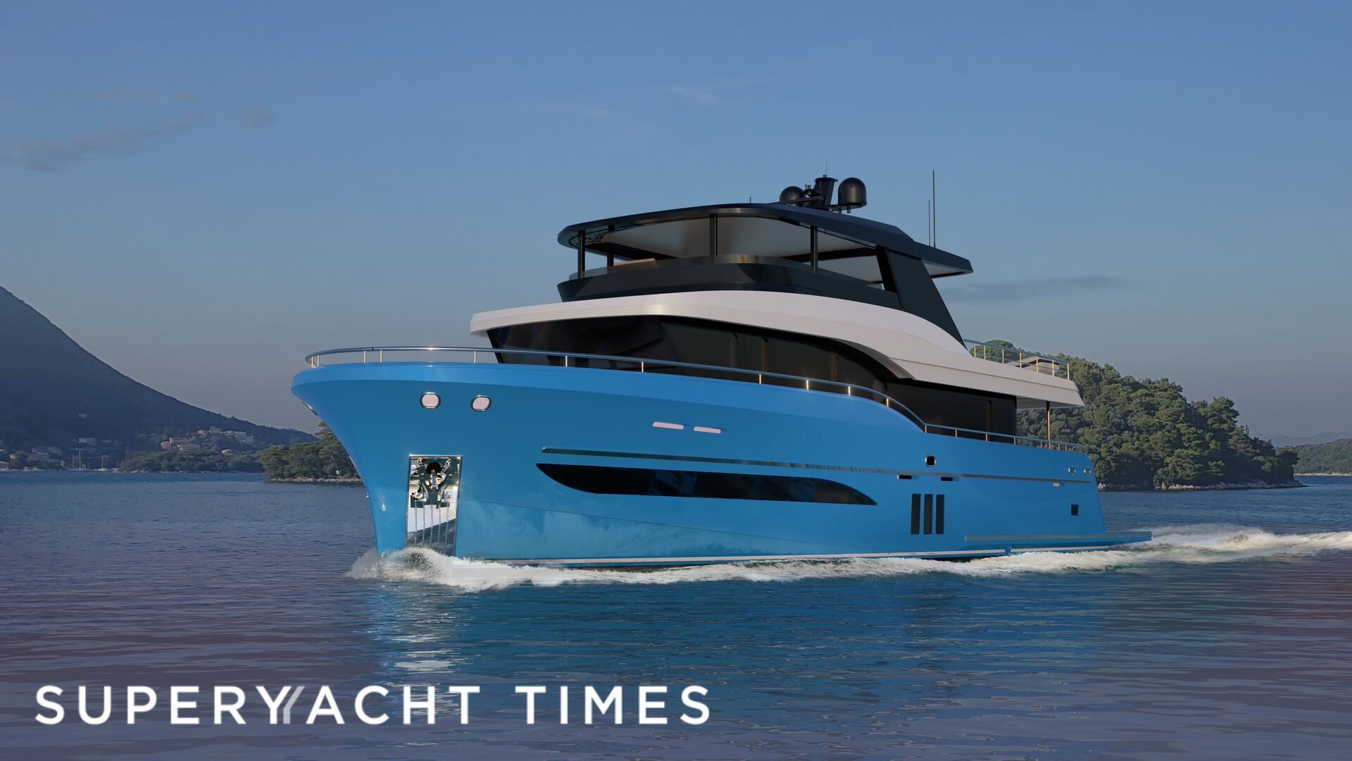 First Steeler 26M Ocean Explorer yacht in-build