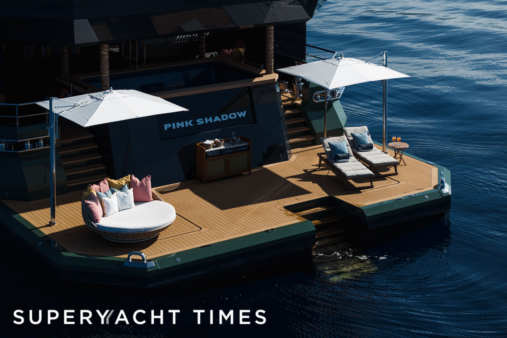 Pink Shadow: Exploring the 58m Damen Yachting superyacht's playful ...