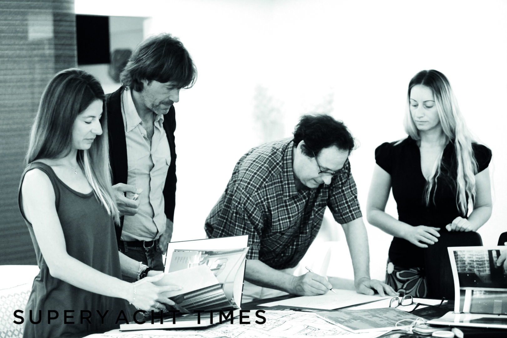 In conversation with designer Laura Pomponi onboard the 90m Corsair ...