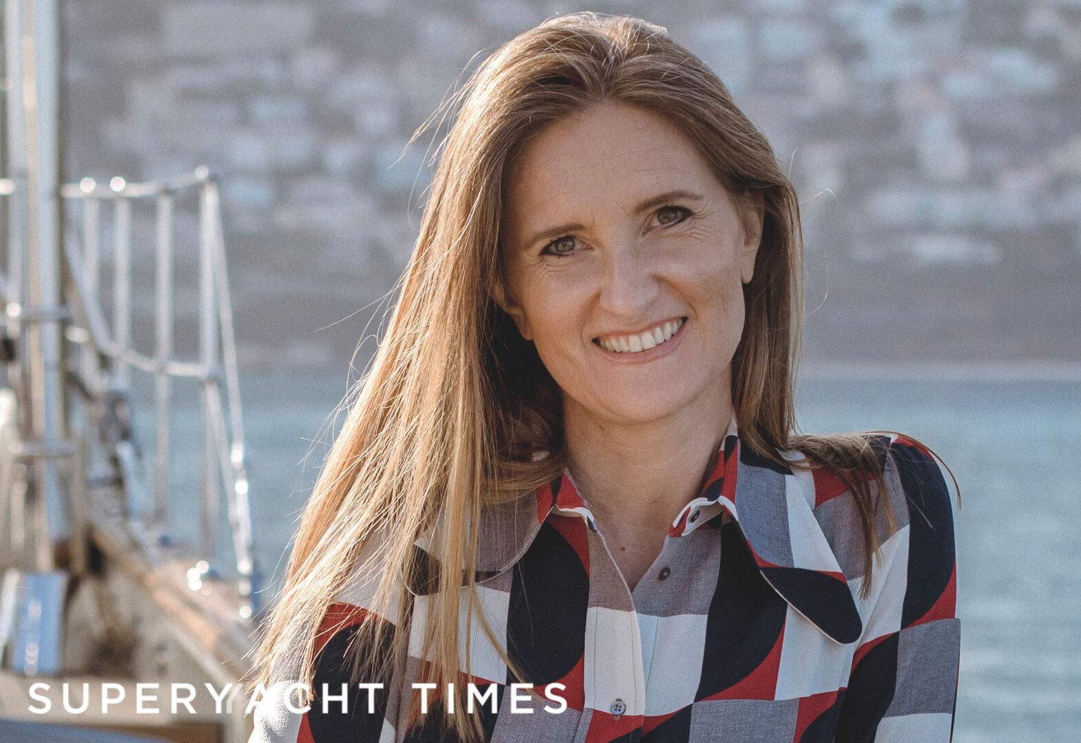 In conversation with designer Laura Pomponi onboard the 90m Corsair ...