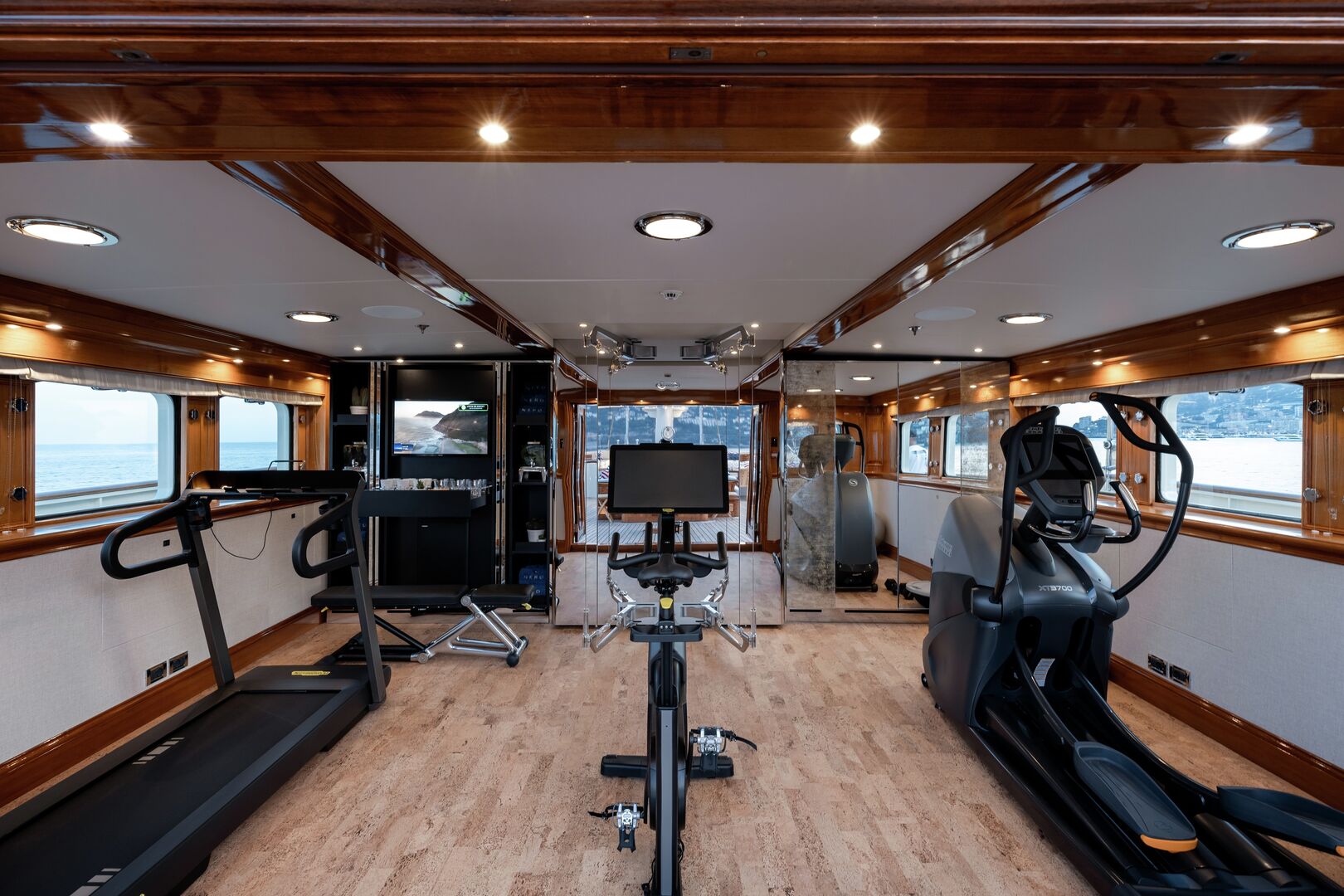 In conversation with designer Laura Pomponi onboard the 90m Corsair ...