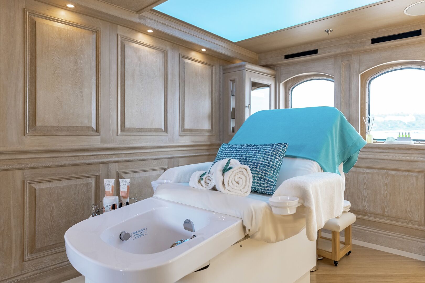 In conversation with designer Laura Pomponi onboard the 90m Corsair ...