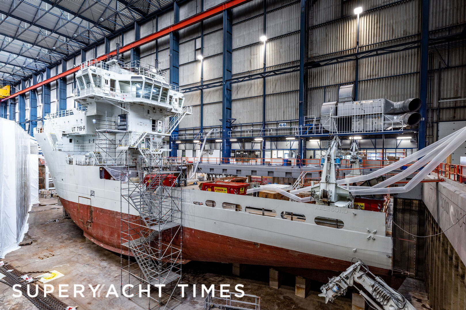 Master of the Sea: The conversion of the 70m superyacht Project Master