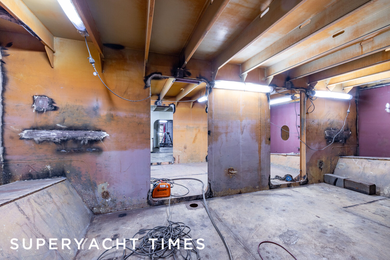 Master of the Sea: The conversion of the 70m superyacht Project Master