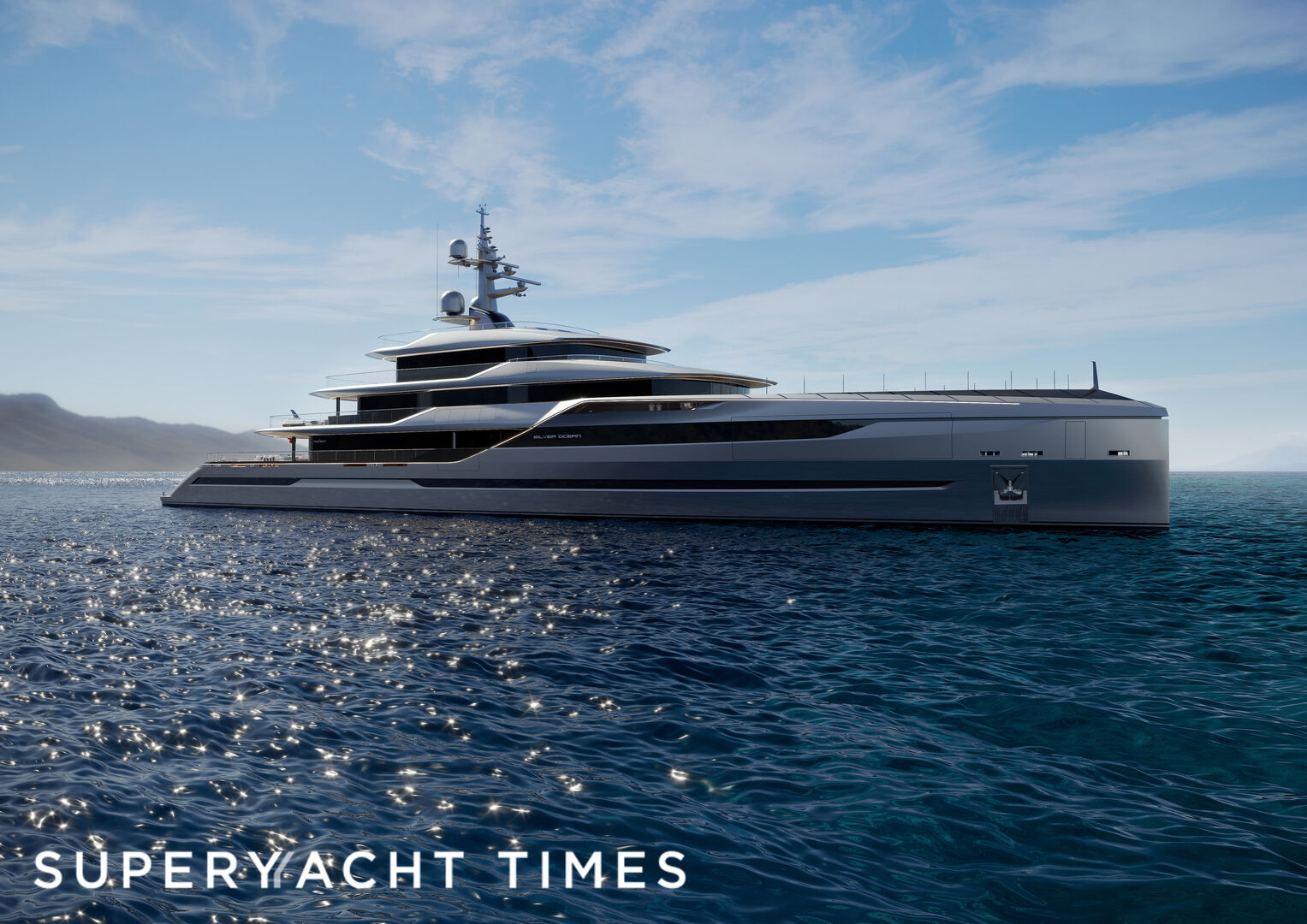 Silver Ocean: The 80m Oceanco Simply Custom superyacht designed by ...