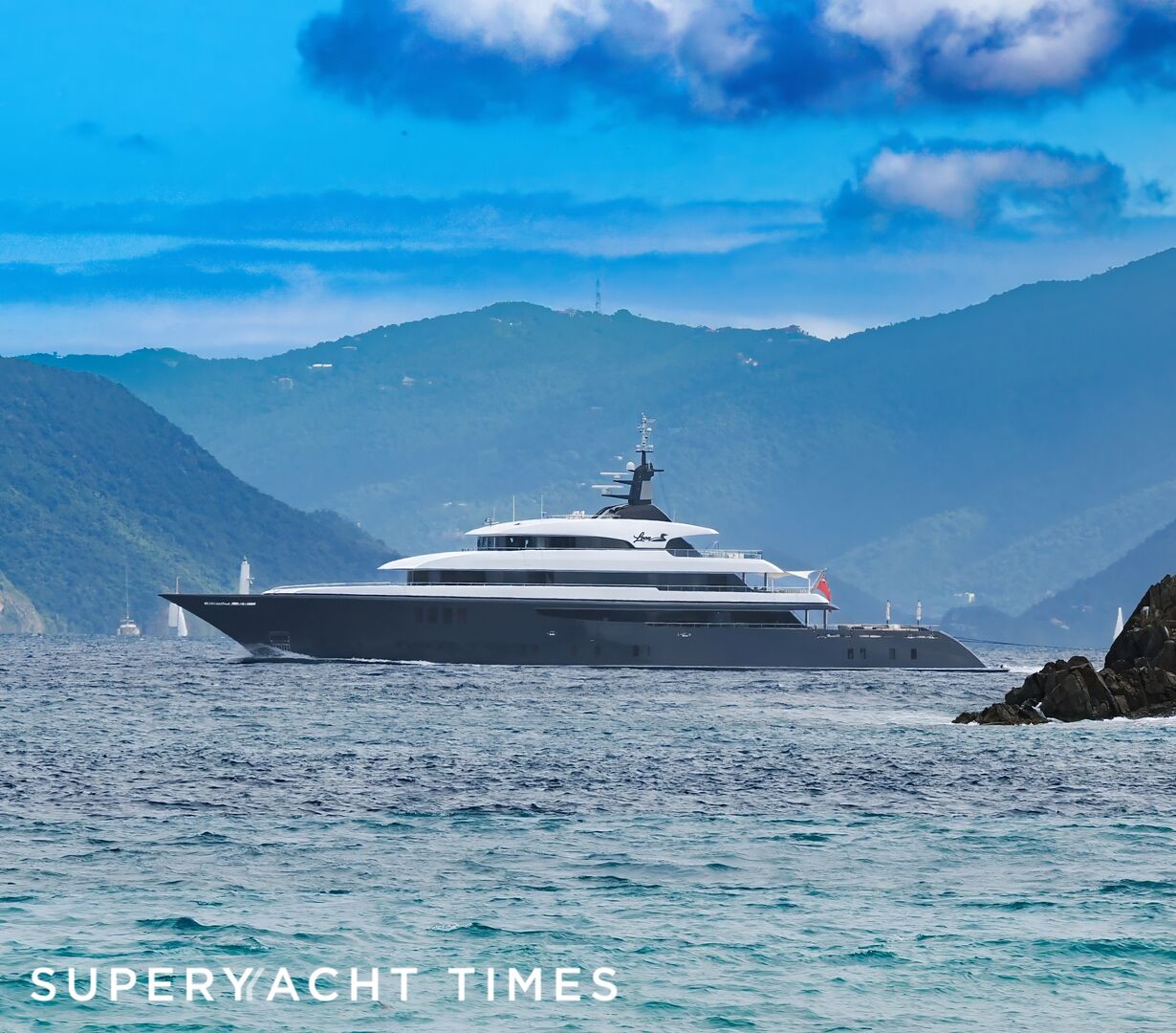 68m superyacht Loon in the Virgin Islands