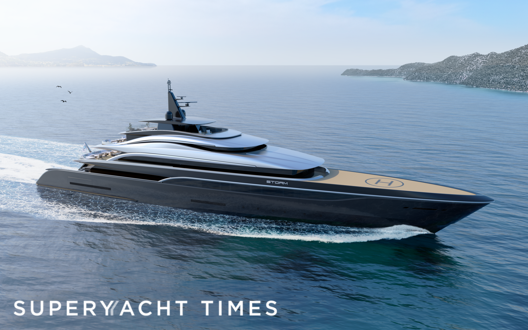 Storm & Portofino: The new 80m Oceanco Simply Custom superyachts by H2 ...